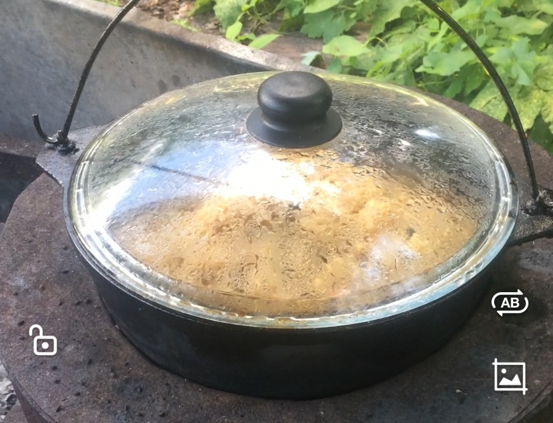 ПЛОВ В КАЗАНЕ 6 ЛИТРОВ НА КОСТРЕ