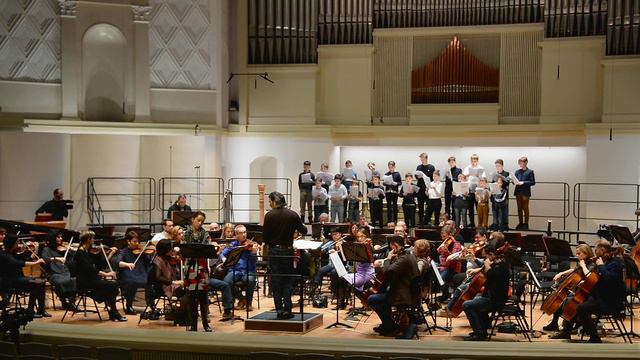 КЗЧ, "Двадцать польских колядок", репетиция, фрагмент 2