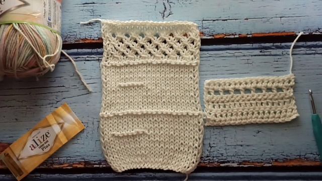 Обзор пряжи Ализе Коттон Голд Плюс.