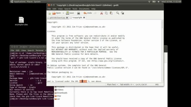 How to build a simple Debian package (_.Deb)