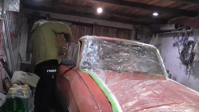 Перакрасил Москвич 2140