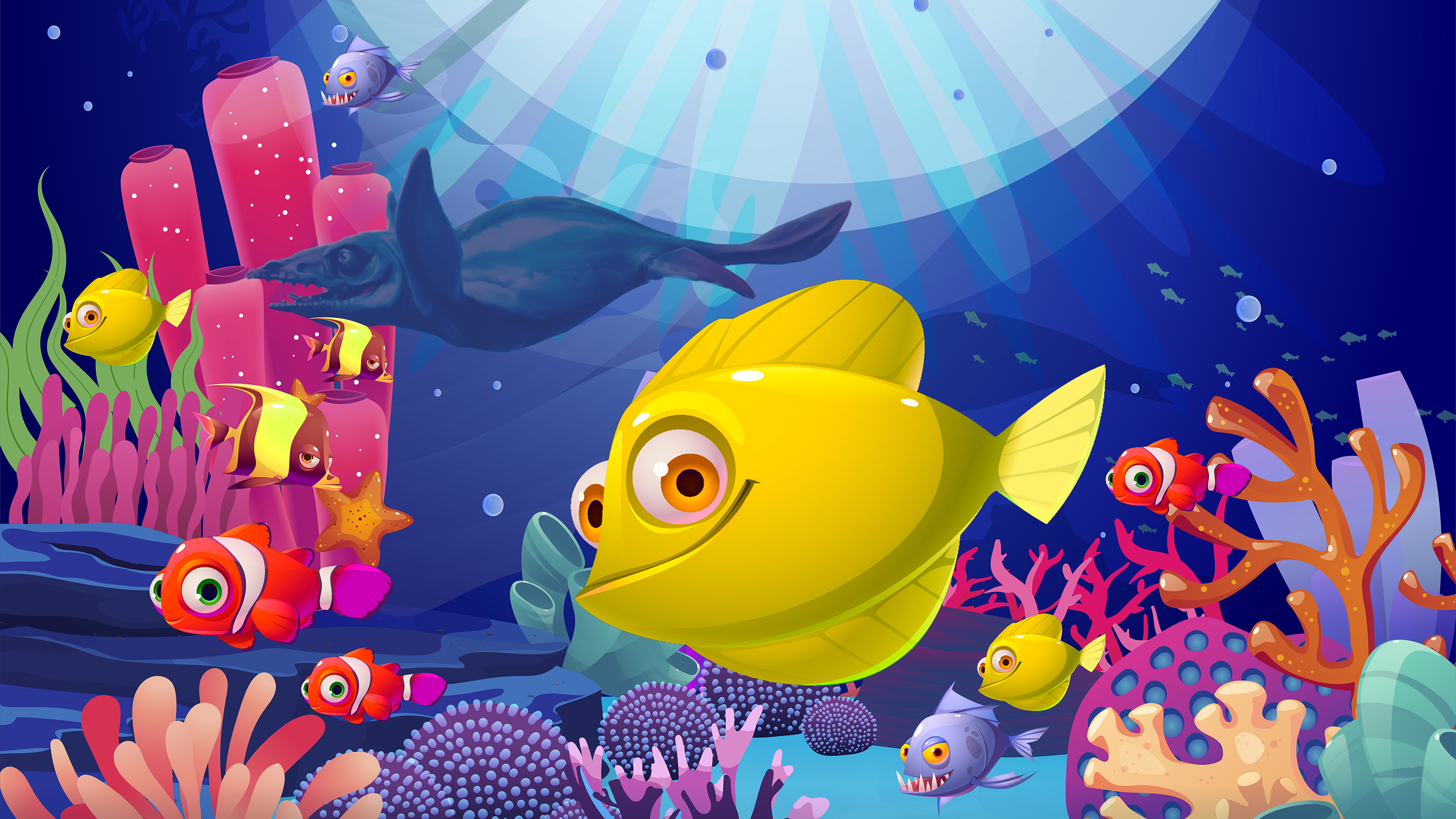 "Подводное путешествие" часть 1 из игры "Диноленд" от Canicula Games