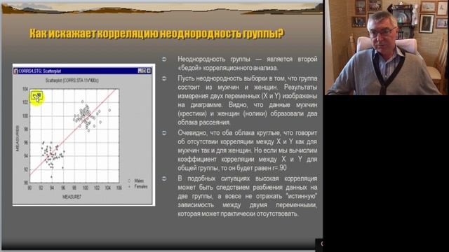 Лекция 4. Колесников В.Н. Исследование типа СВЯЗЬ. Корреляционный анализ - теория. Ответы на вопросы