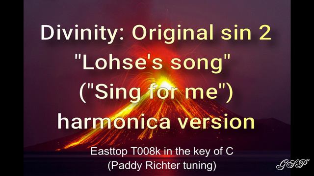 Divinity: Original sin 2 - "Sing for me" (Lohse's song). Версия для губой гармоники.