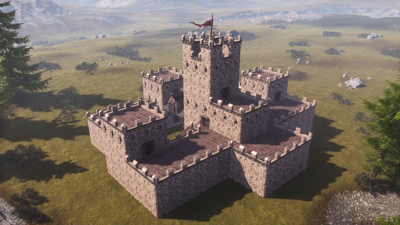 Conan Exiles Age of War - Как Построить Замок