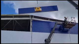 Вакуумный захват для стеновых сэндвич-панелей г/п до 600 кг