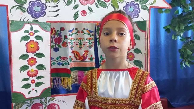 Лисичка со скалочкой. Вакуленко Мария 8 лет