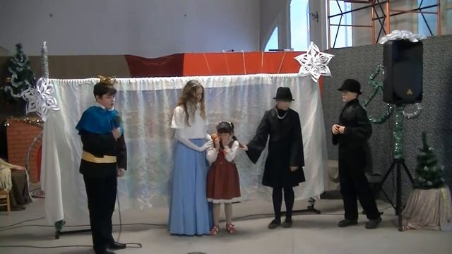 Рождественский спектакль "Снежная королева" 2015