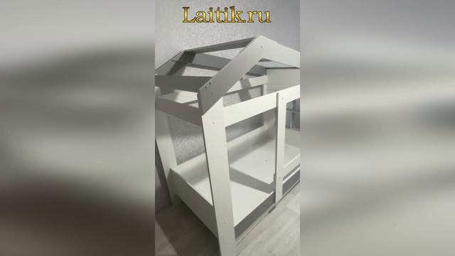 Видеоотзыв от покупателя о кровати-домике Сказка ДС-32. Интернет-магазин Лайтик.