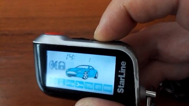 Настройка часов на сигнализации StarLine A93