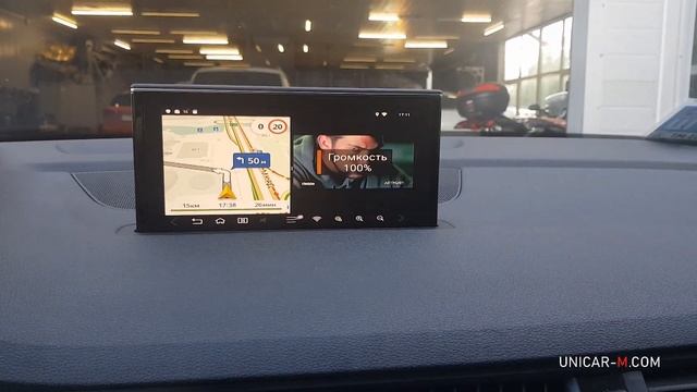 Audi Q7 2015-  и блок навигации ROiK10 c OS Android 8.1.0.mp4