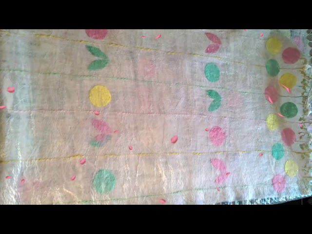 Валяный шарф ручной работы. Мастерская lilifelt