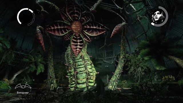 Batman Arkham asylum: Бой с Плющом;)