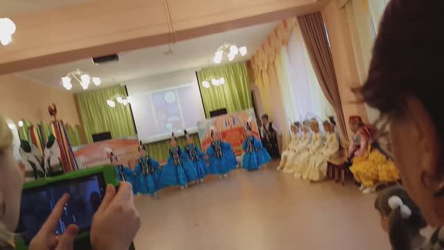 2015 год. Садик. Казахский танец