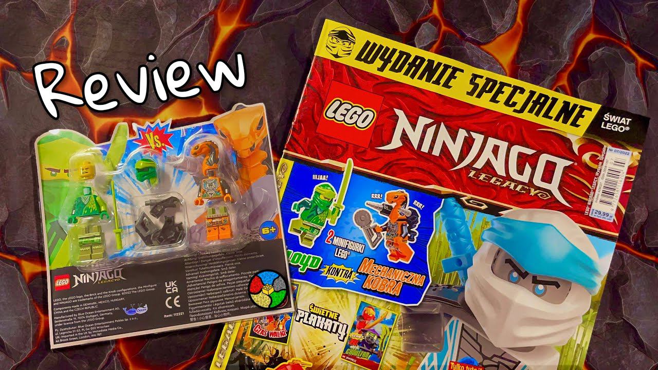 Обзор на журнал Lego Ninjago Legacy Evo #21 за 2022 год