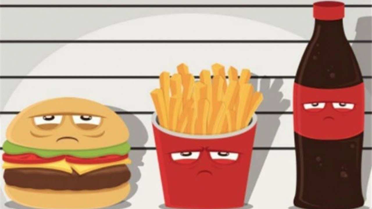Сказка о вредной еде 🍔🍟🍕
