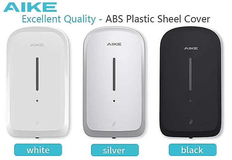 Модель AIKE AK1220 Автодозатор мыла (Пластик).mp4