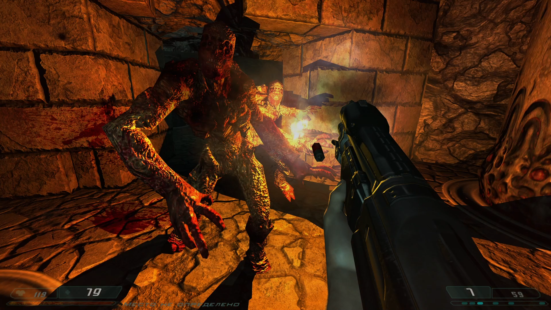 Прохождение Doom 3 Redux. Уровень 20 | Ад / Level 20 | Hell