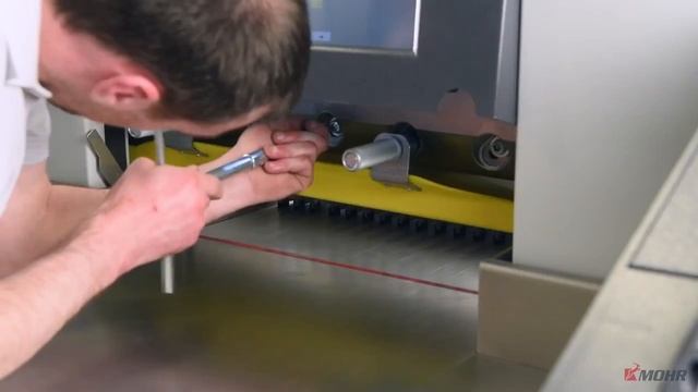 Замена ножа в гидравлическом резаке MOHR D56 Plus