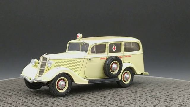 ГАЗ-М1 скорая беж