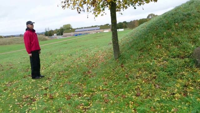 Длинный курган Бюгхольм, Langhøj ved Bygholm Nørremark, Хорсенс, Дания. 25 окт. 2020