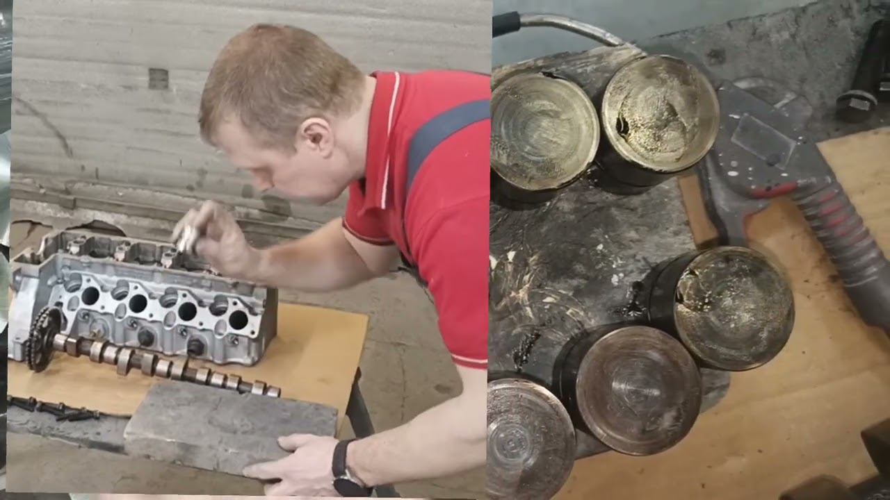 Ремонт двигателя автодома.
