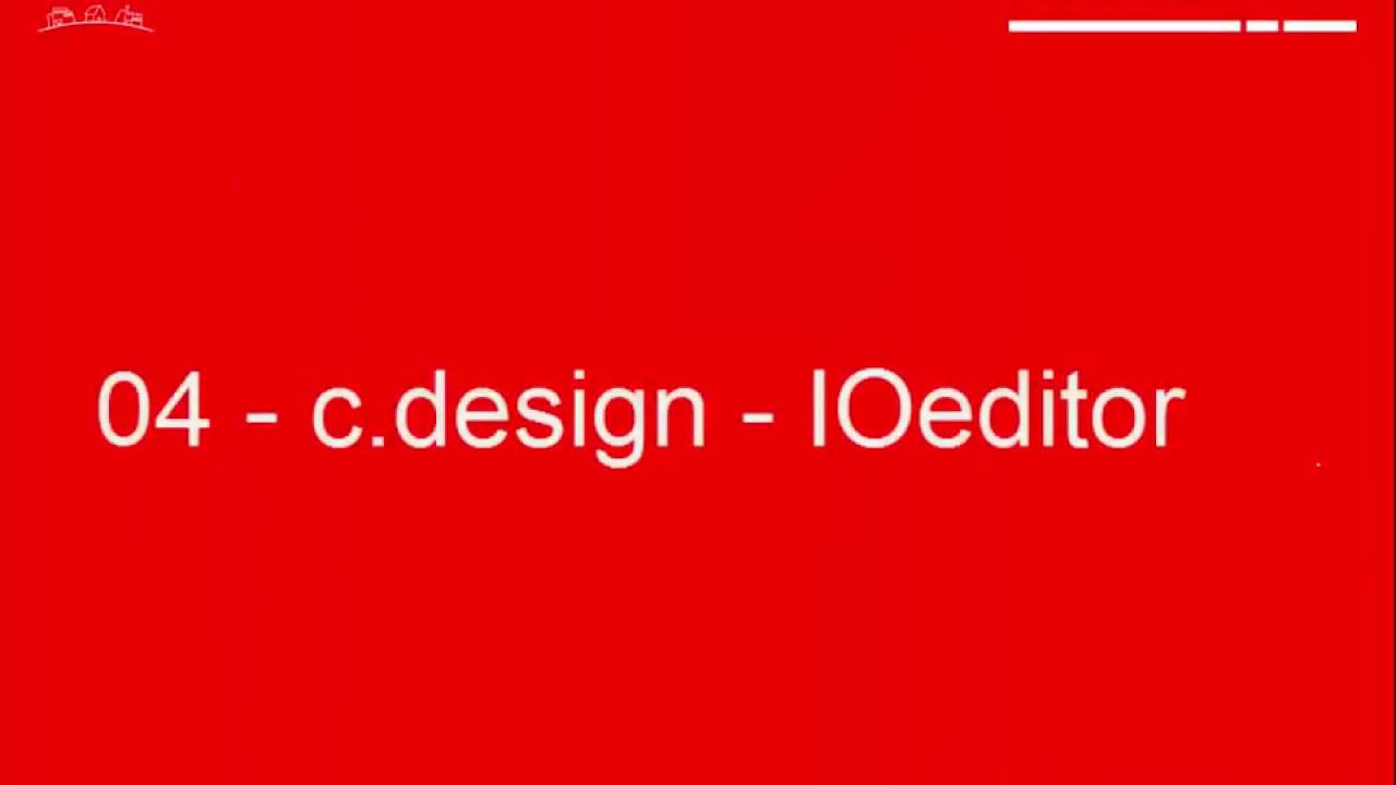 Carel. C.SUITE. 04-c.design. IOeditor.