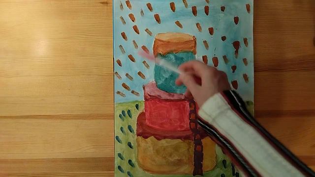 Рисунки ребенка 2 класса на семейном образовании