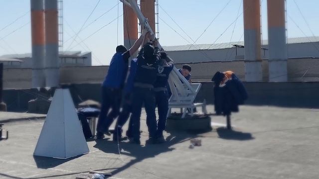 Ветро-солнечный гибридный энергокомплекс: установка и запуск исследования параметров работы