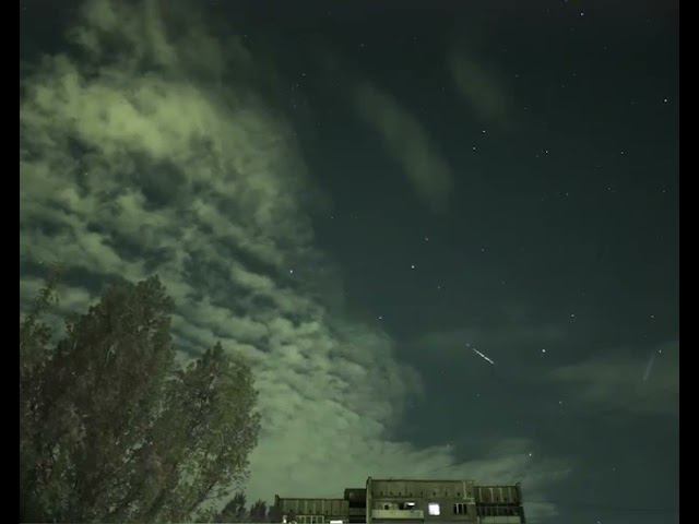 Старлинк над Калининградом