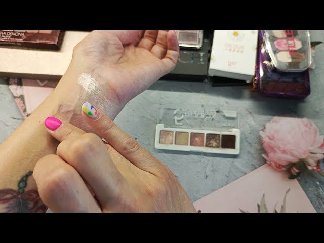 Обзор моих палеток теней✨часть 1