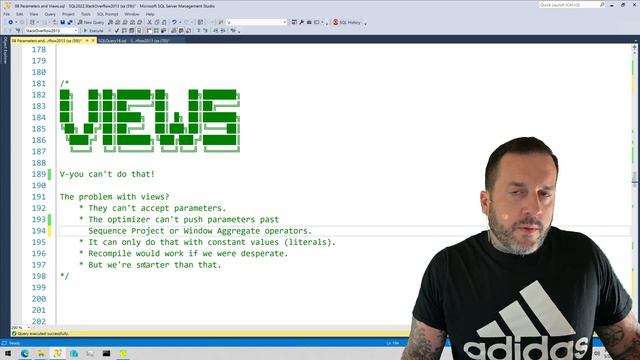 8 - A Little About Views, Parameters, and Local Variables in SQL Server