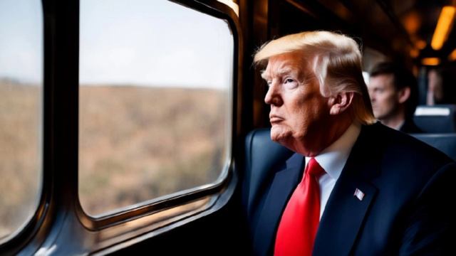 Дональд Трамп - Белая ночь (ai cover Черняковская хата)