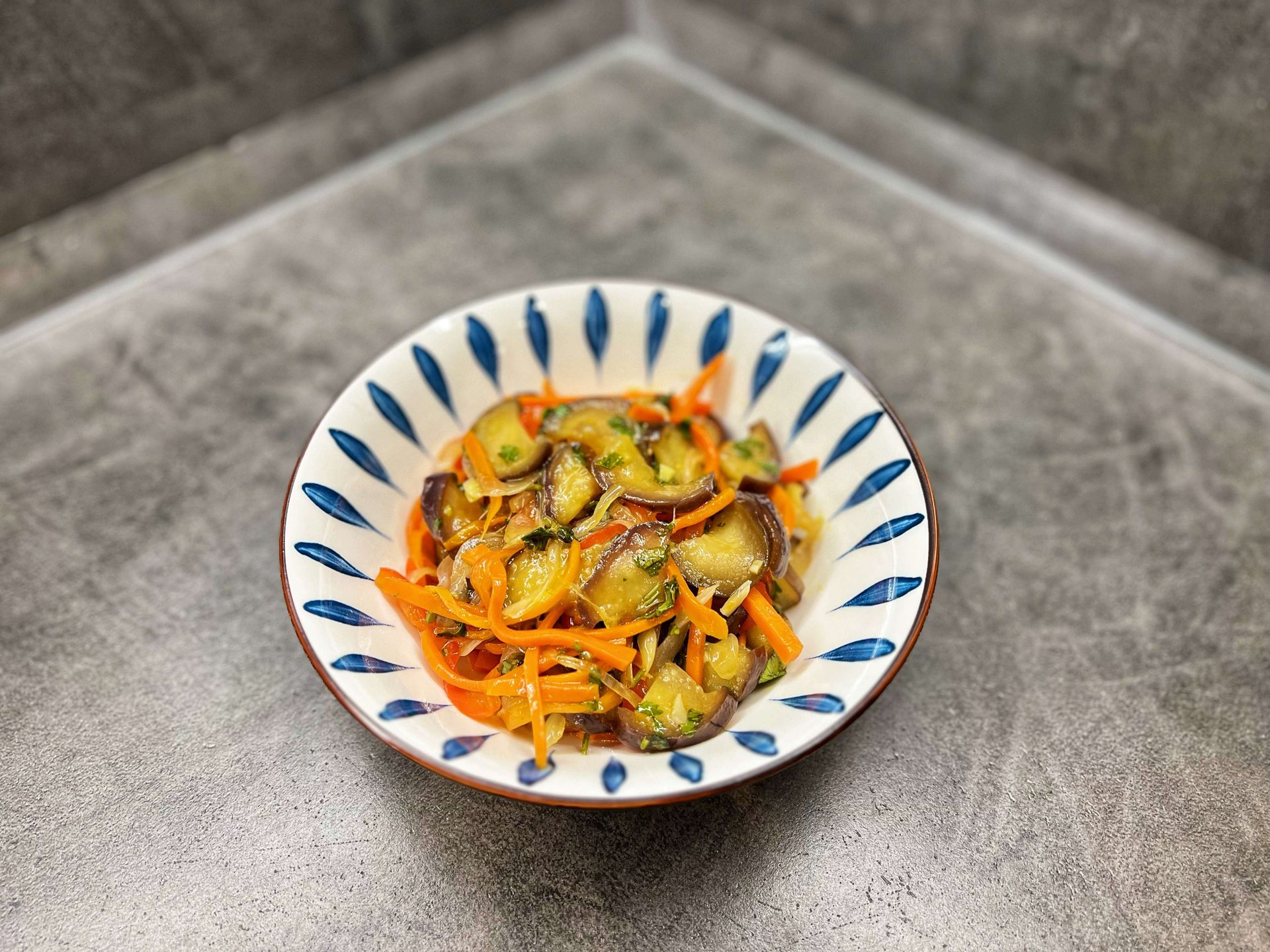 Закуска из маринованных баклажанов!