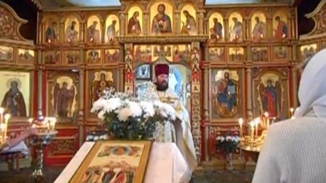 Настоятель храма протоиерей Анатолий Балясин. Вознесение Господне ( 13.06.2013 )