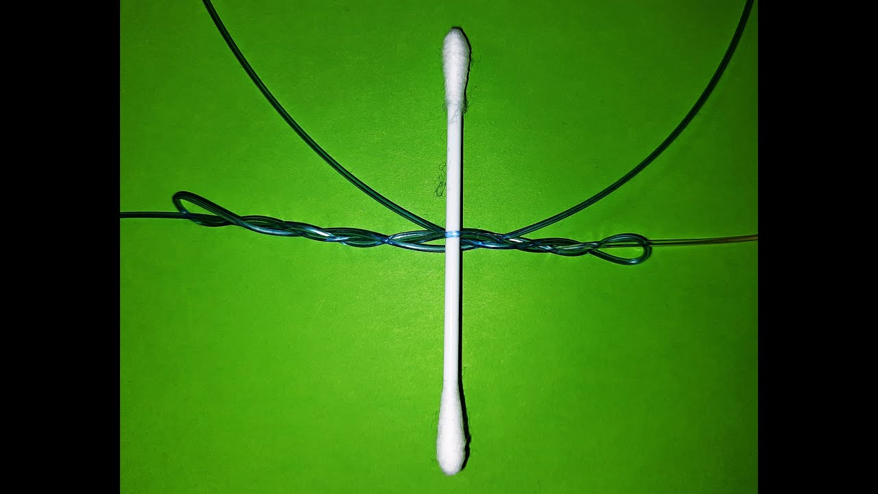 Мало кто это знает ! Соединяем леску ,шнур, флюрокарбон при помощи трубочки !