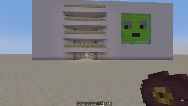 Лифт в майнкрафт без модов и командных блоков. 2.0