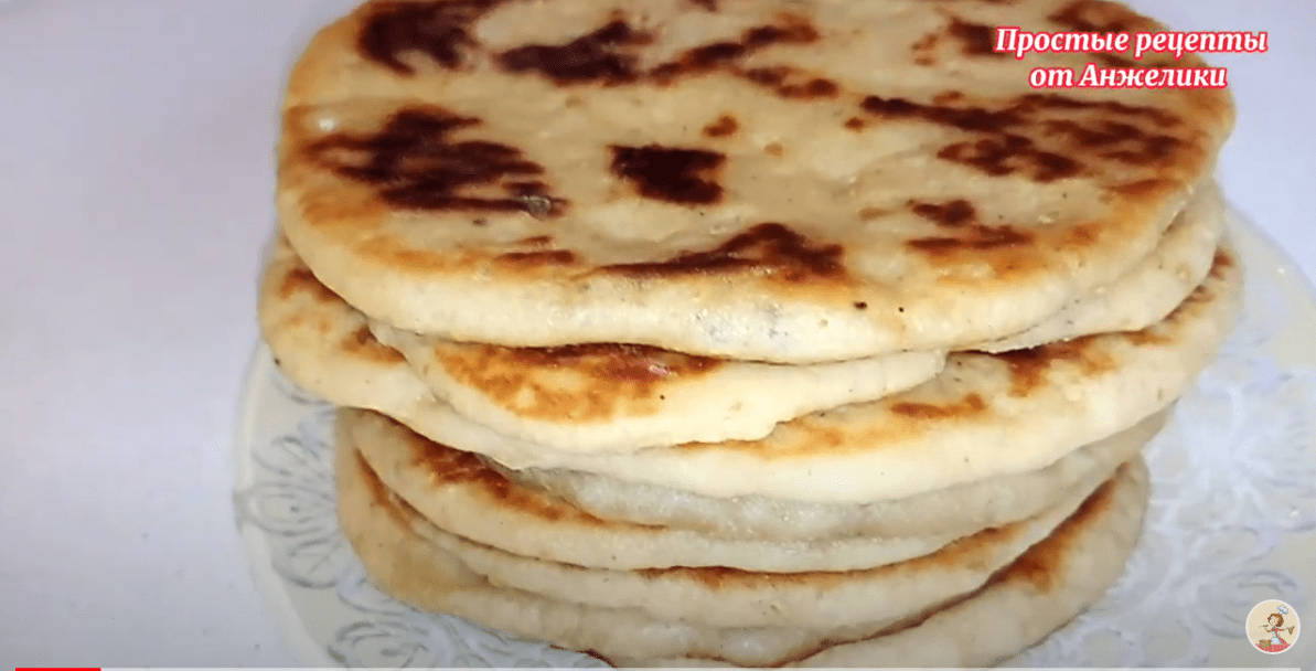 Лепёшки с необычным ингредиентом. Блюдо, которым я удивила всю семью..mp4