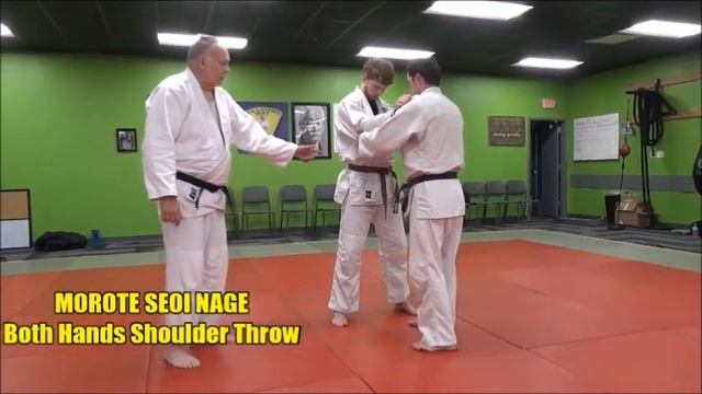 SEOI NAGE IPPON, MOROTE & ERI