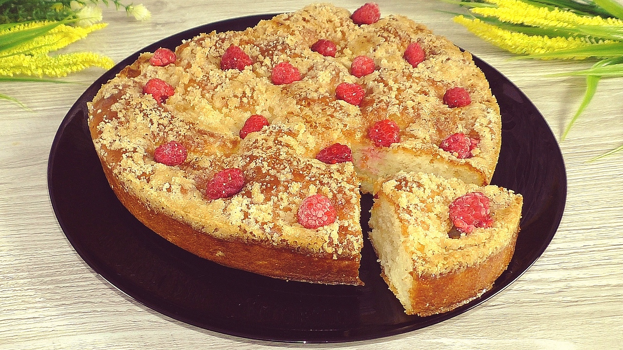 Мягкий и пышный пирог (мужу он понравился больше чем торт да и готовить проще)