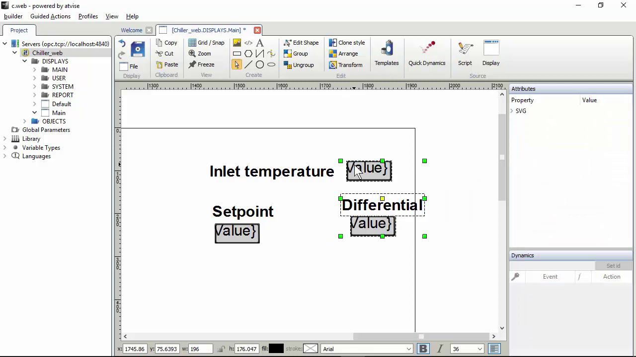 Carel. C.WEB. 03-Other basic widgets and functions (TEXT, RECT,...)