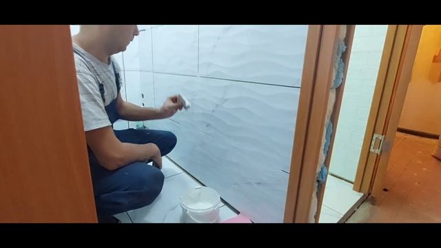 кафель отделка ванна затирка