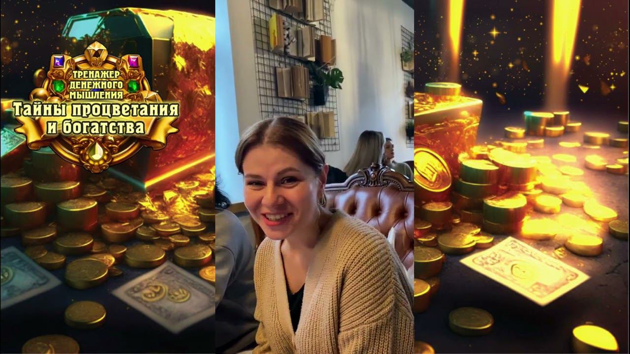 Тренажер денежного мышления "Тайны процветания и богатства" - игровой процесс