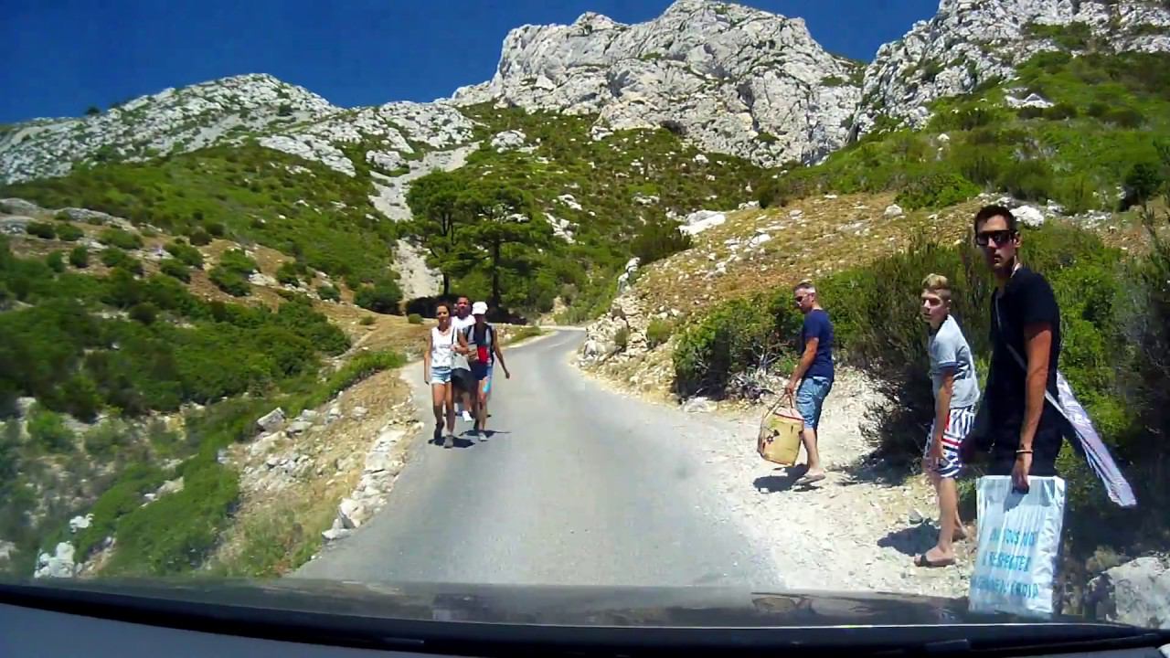 Roads in France| Marseille -Calanque de Sormiou | autotrip Russia-Spain| Каланк де Сормиу