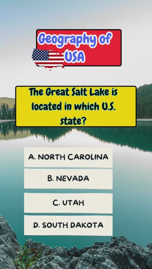 Wow Trivia. USA Geography 10. shorts