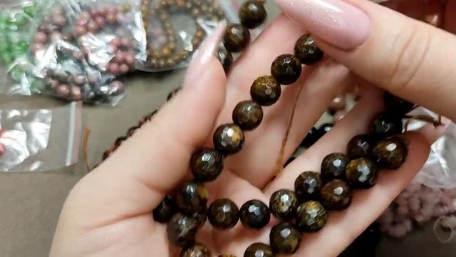 Обзор бусин с AliExpress. Необычные камни.