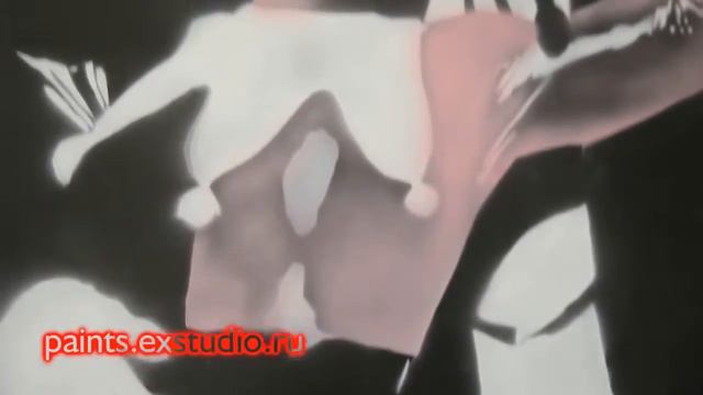 Аэрография на капоте BMW3 Joker от Exstudio