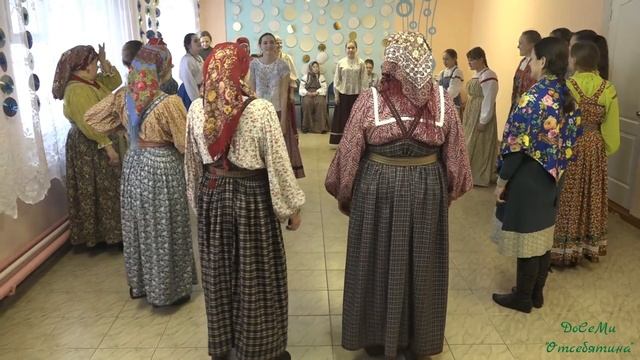 Мастер-класс А. Воробьёвой по традиционной женской пляске