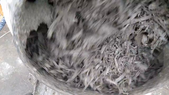 Арболит монолит замешиваю и трамбую всю неделю!