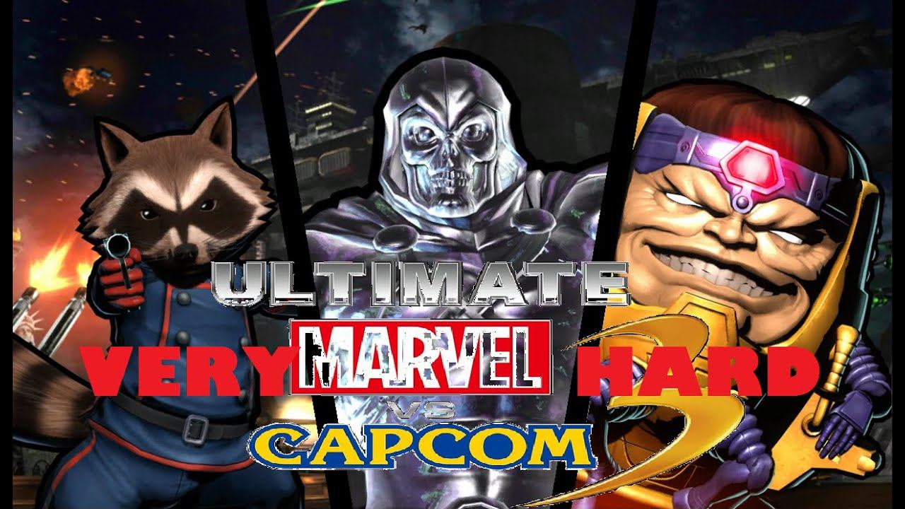 Ultimate Marvel vs. Capcom 3 (PC) Taskmaster/Modok & Rocket Raccoon Arcade